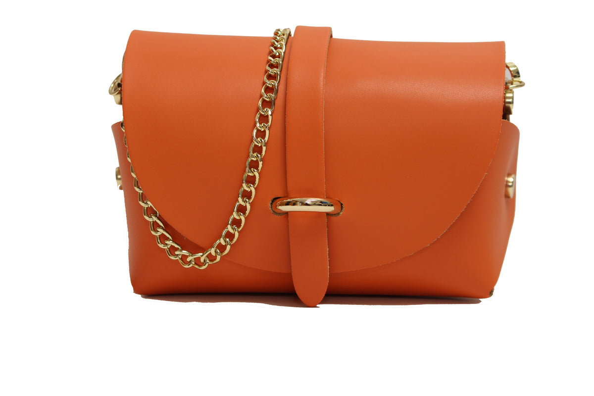 Orange Mini Bag - Blossom – A to Z Leather
